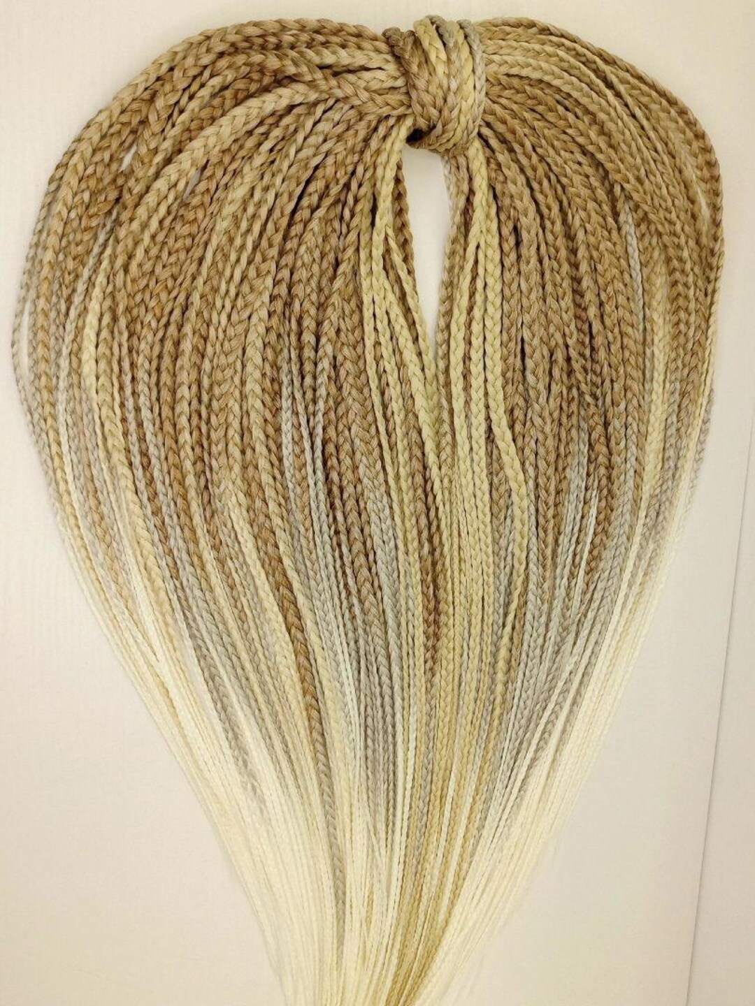 DE Braids Ombre Mix Beige \ Boho Double Ended Braids - Etsy