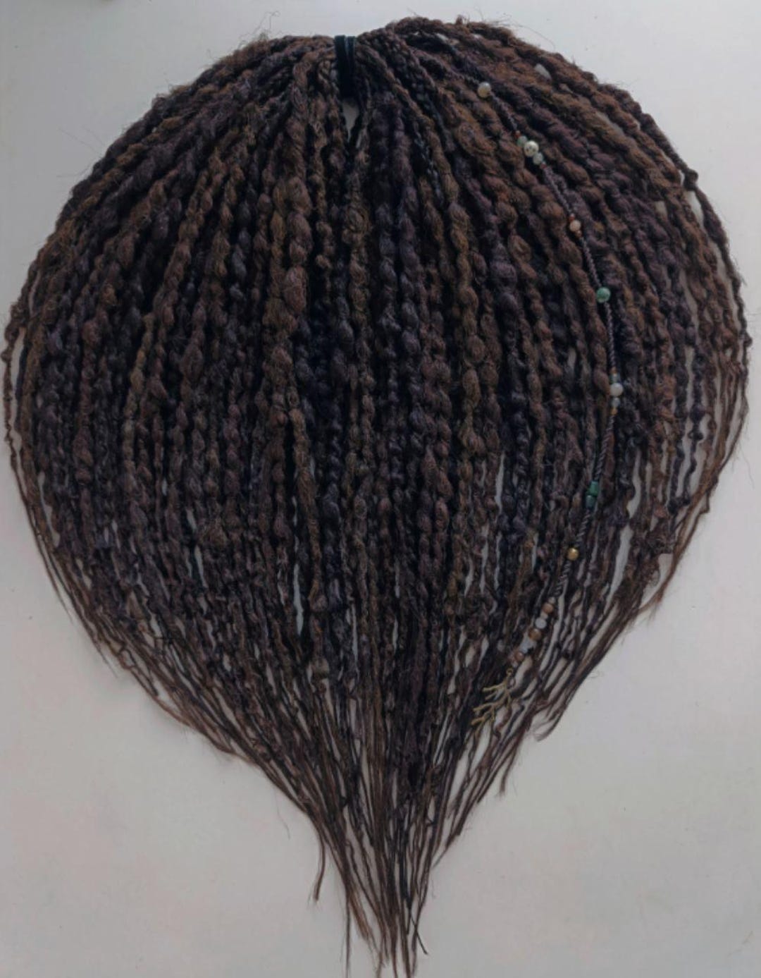 DE Soft Texture Dreadlocks (double Ended)dark Brown - Fake Hair ...