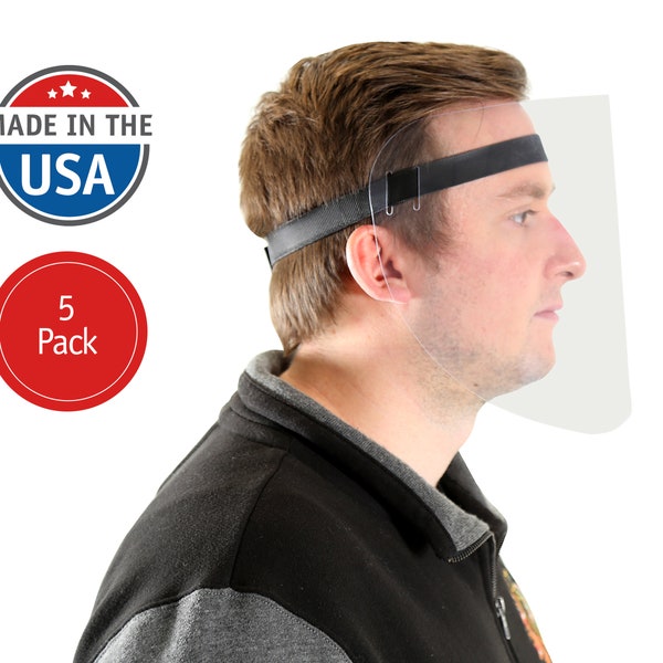 Face Shield Made Usa - Etsy