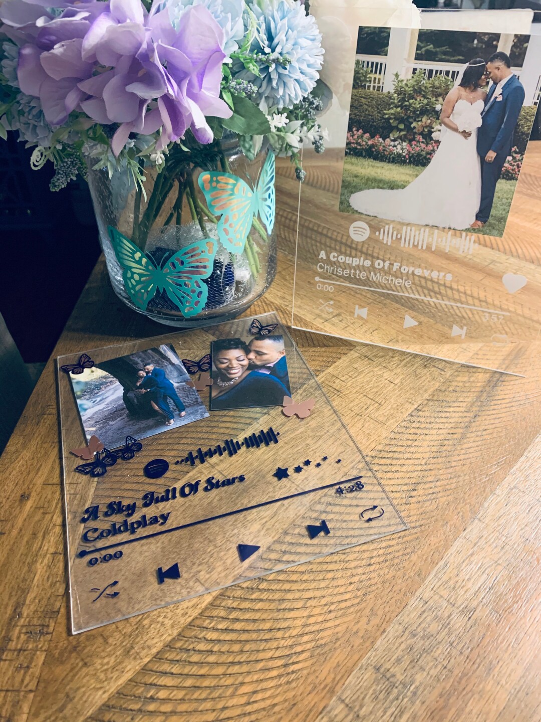 8” X 10” Custom Acrylic Song Display! More Durable Than Glass. Spotify ...