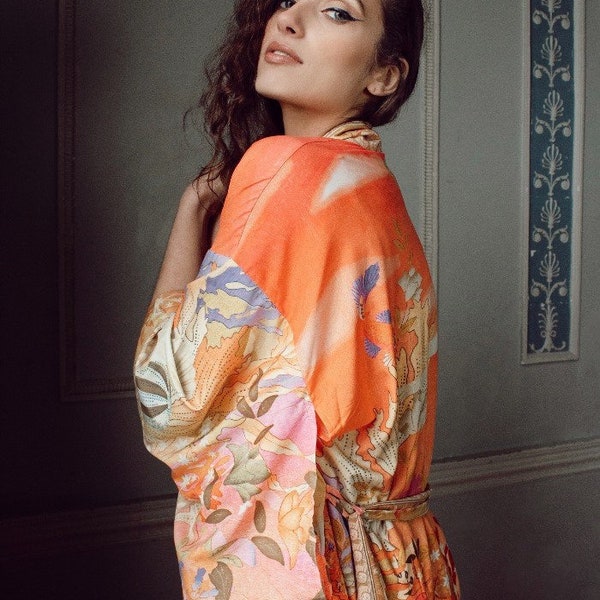 Bohemian Bridal Robe - Etsy