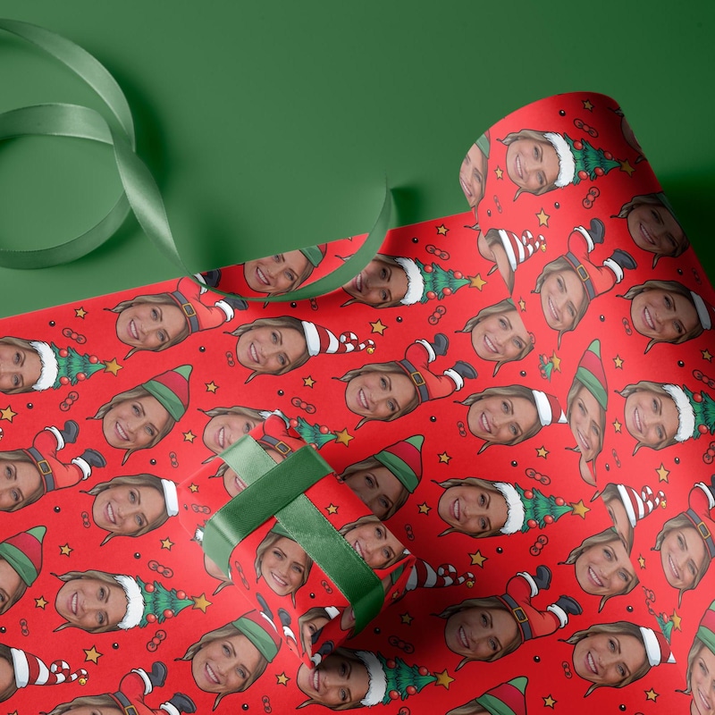 Green and White Paper Bag - Etsy