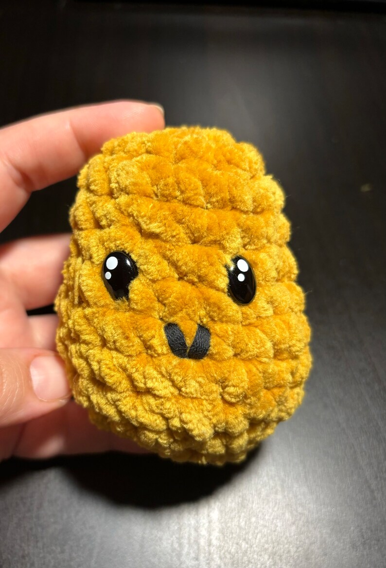 Mini Chicken Nugget Crochet Pattern: Beginner Friendly (PDF Pattern) - Etsy