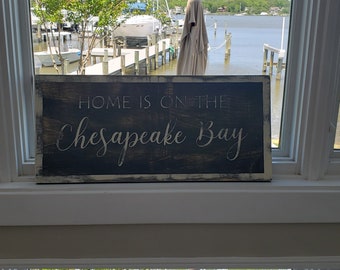 Chesapeake Bay Sign - Etsy