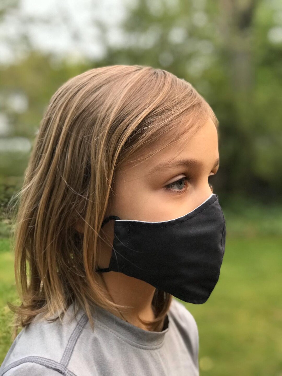 Kid's Organic Splash Proof Face Mask Made in USA - Etsy