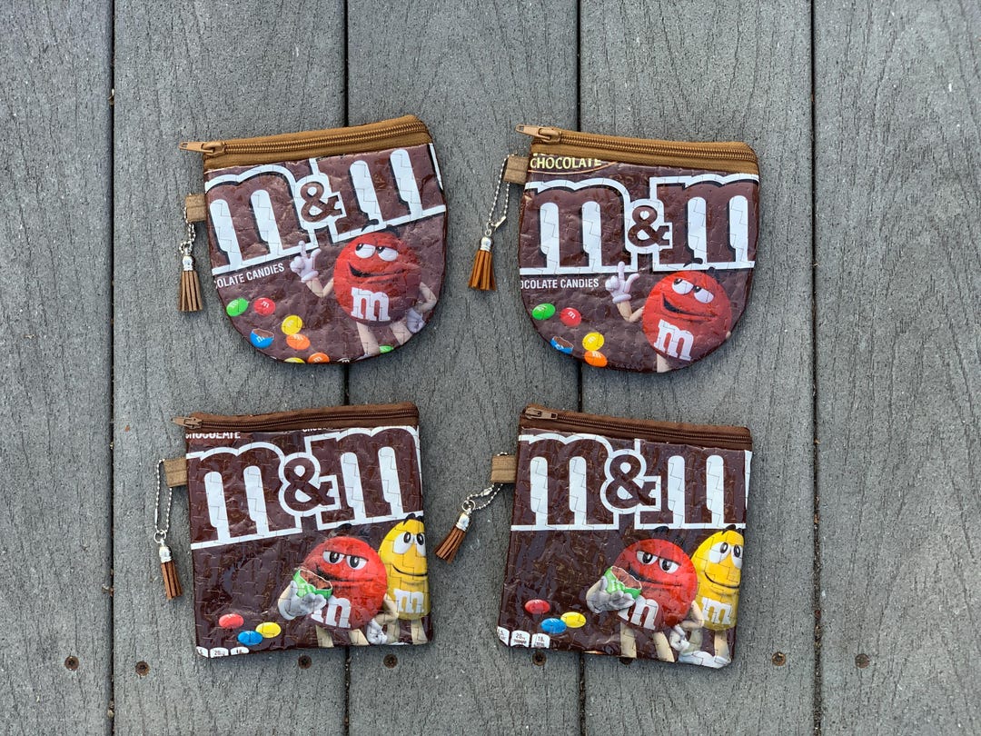 M&M Candy Zipper Bag - Etsy