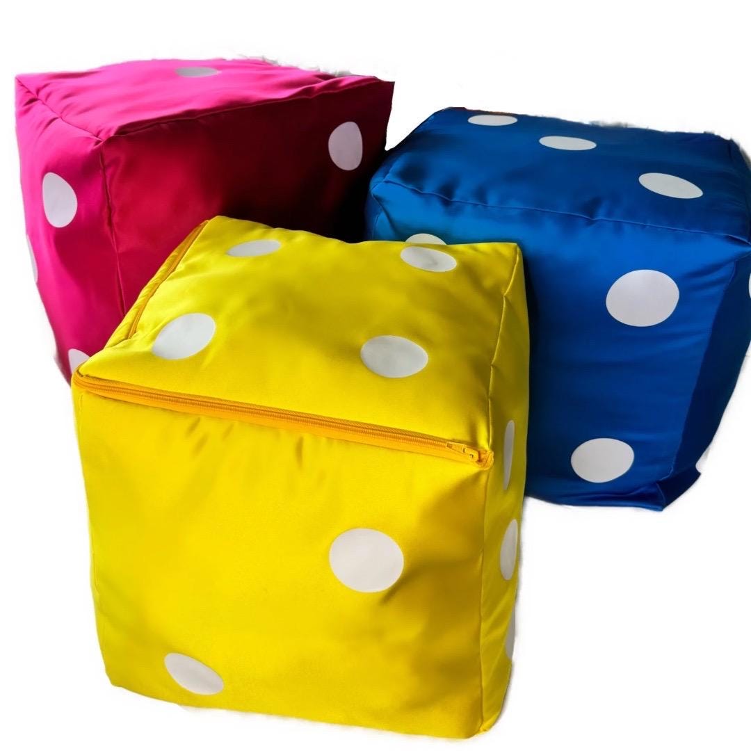 Dice Ottoman with Storage - Etsy