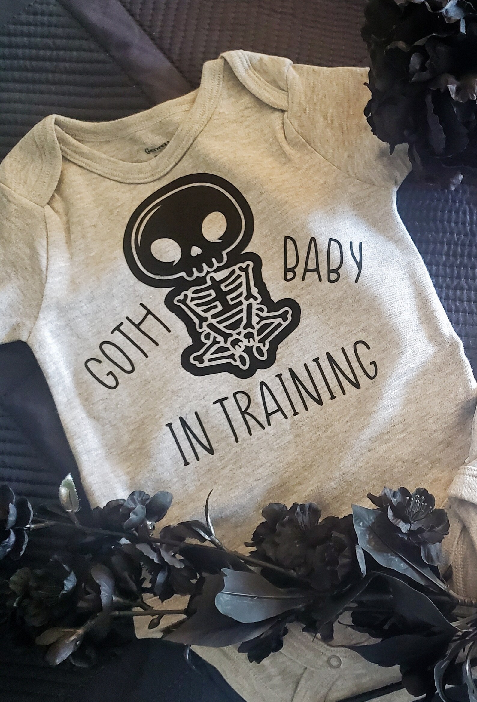 Goth Baby Onsie, Gothic Baby Onsie, Halloween Baby Onsie, Vampires ...