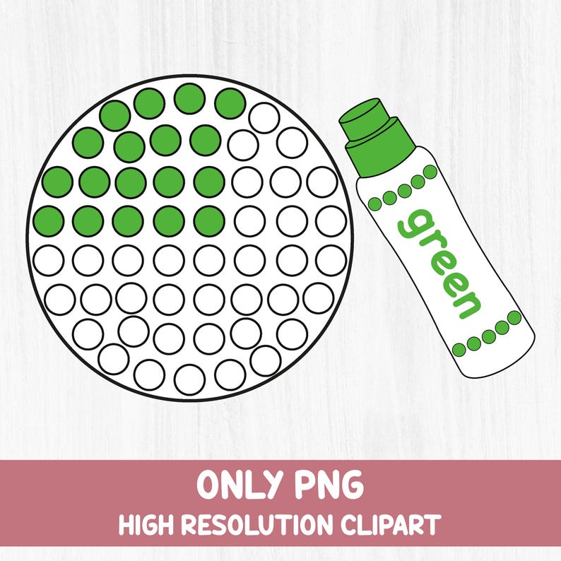 Buy Shapes Do-a-dot Clip Art, Math Clipart, Geometry for Kids, Dot ...