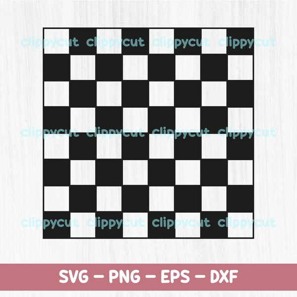 Checkerboard Svg - Etsy