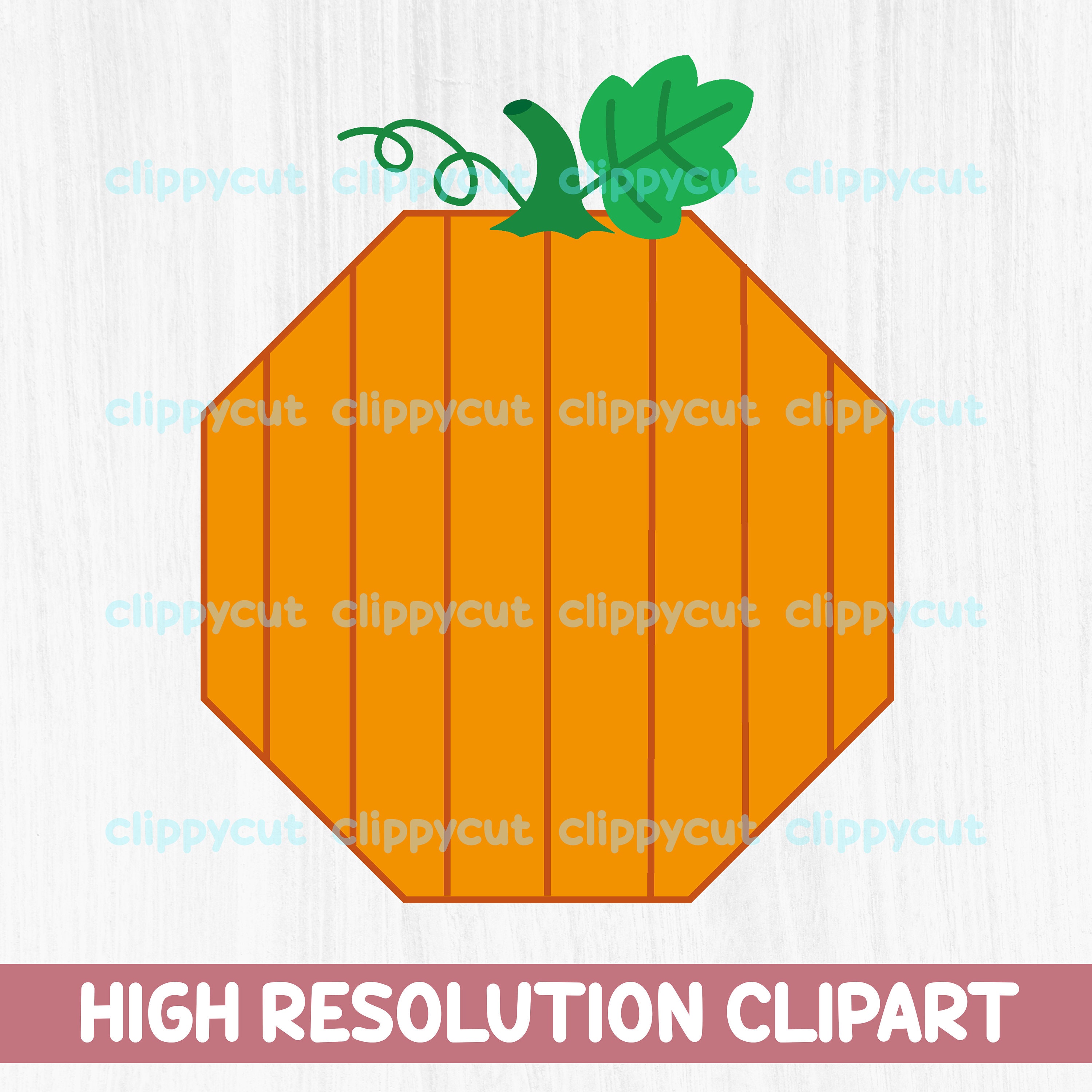 Pumpkin Shapes Clip Art, 2D Shapes Clipart, Fall, Autumn Pumpkins ...