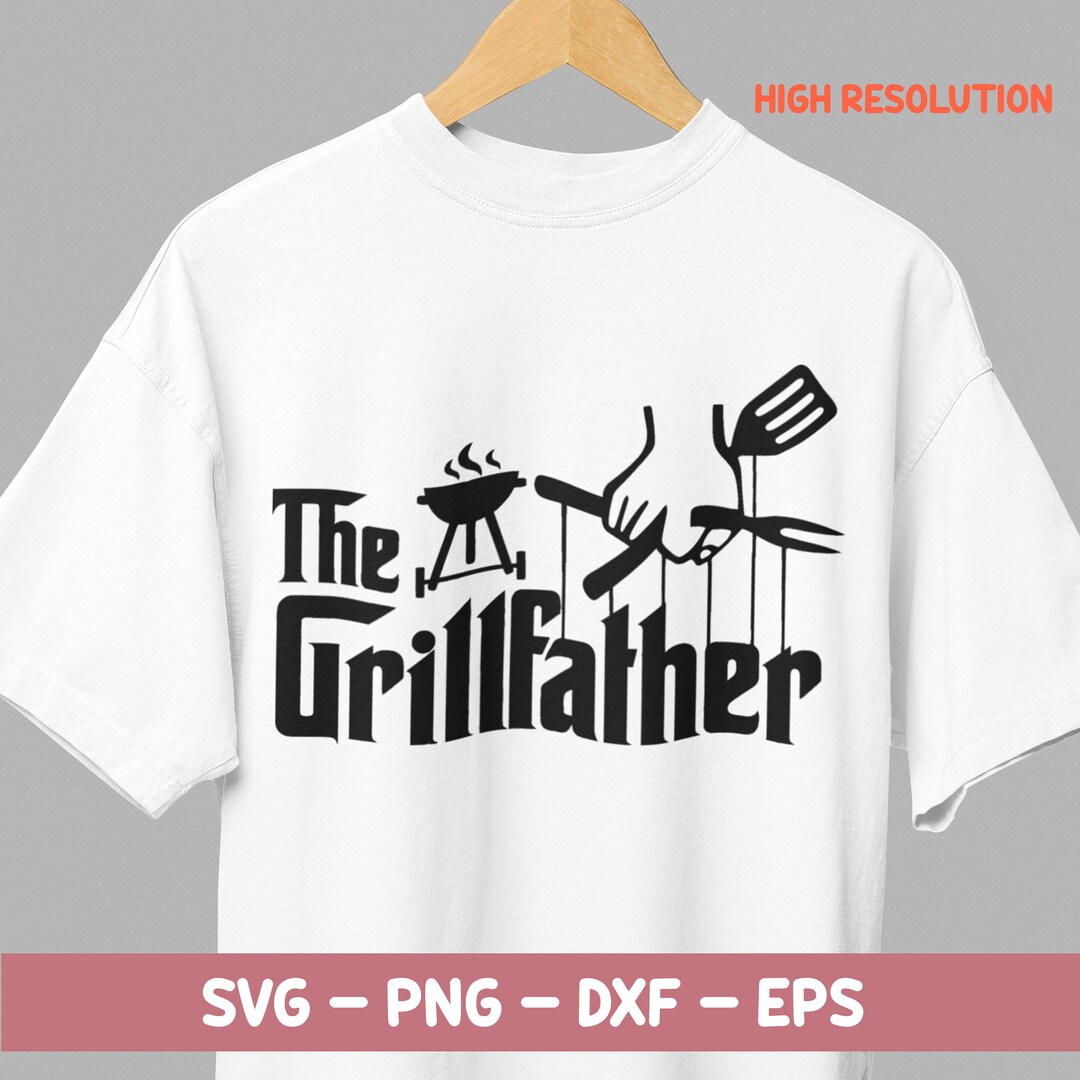The Grillfather Svg & Png, Fathers Day Grill Master, PNG Clipart ...