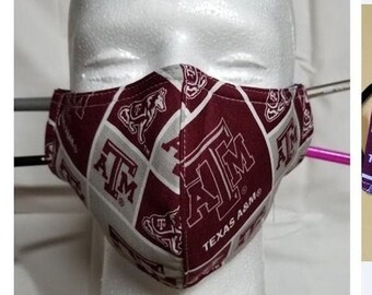 Texas Aggies Mask - Etsy