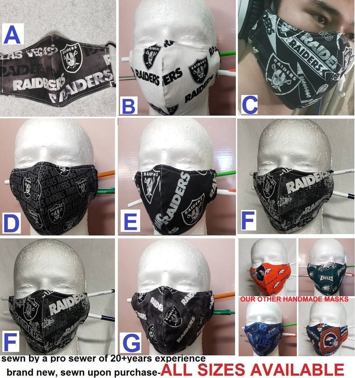 Raider Face - Etsy