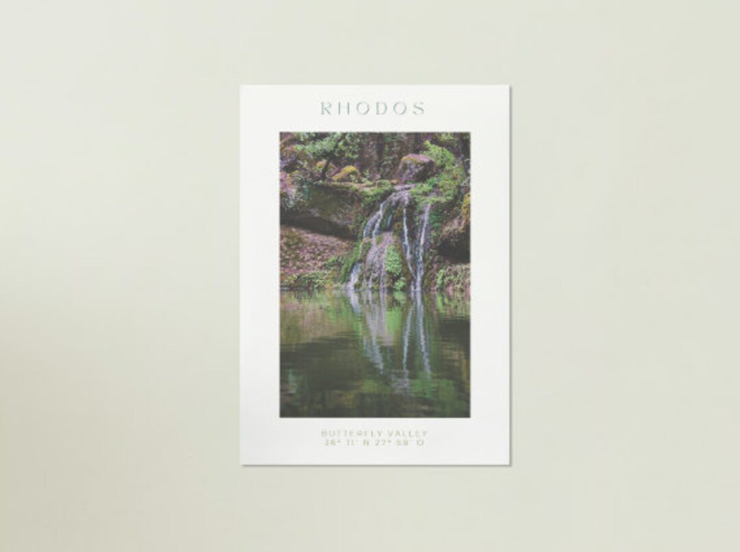 Rhodes Poster A3 - Etsy