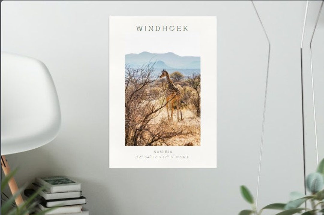 Namibia Poster A3 - Etsy
