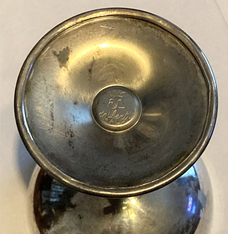 Vintage EL De Uberti Italy Silver-plated Champagne Cup - Etsy