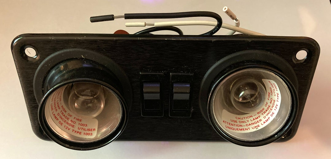 Vintage Dual Light Fixture for Custom Vans and Rv's - Etsy
