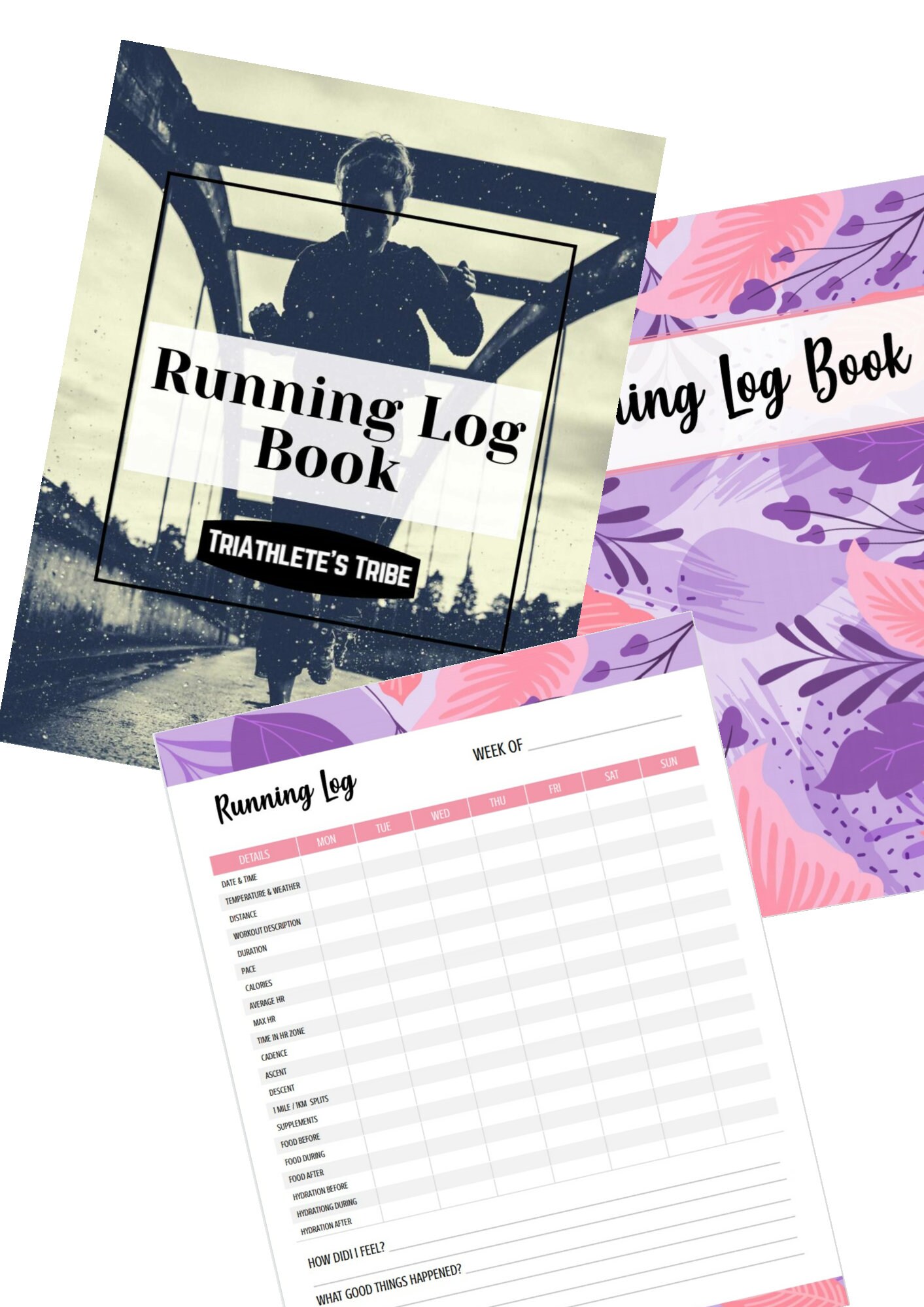 Printable - Running Log Book/journal - Etsy