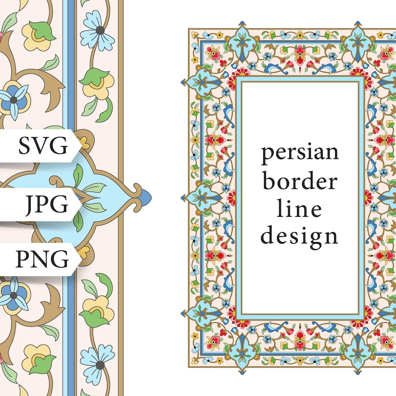 Calligraphy Borders - Etsy
