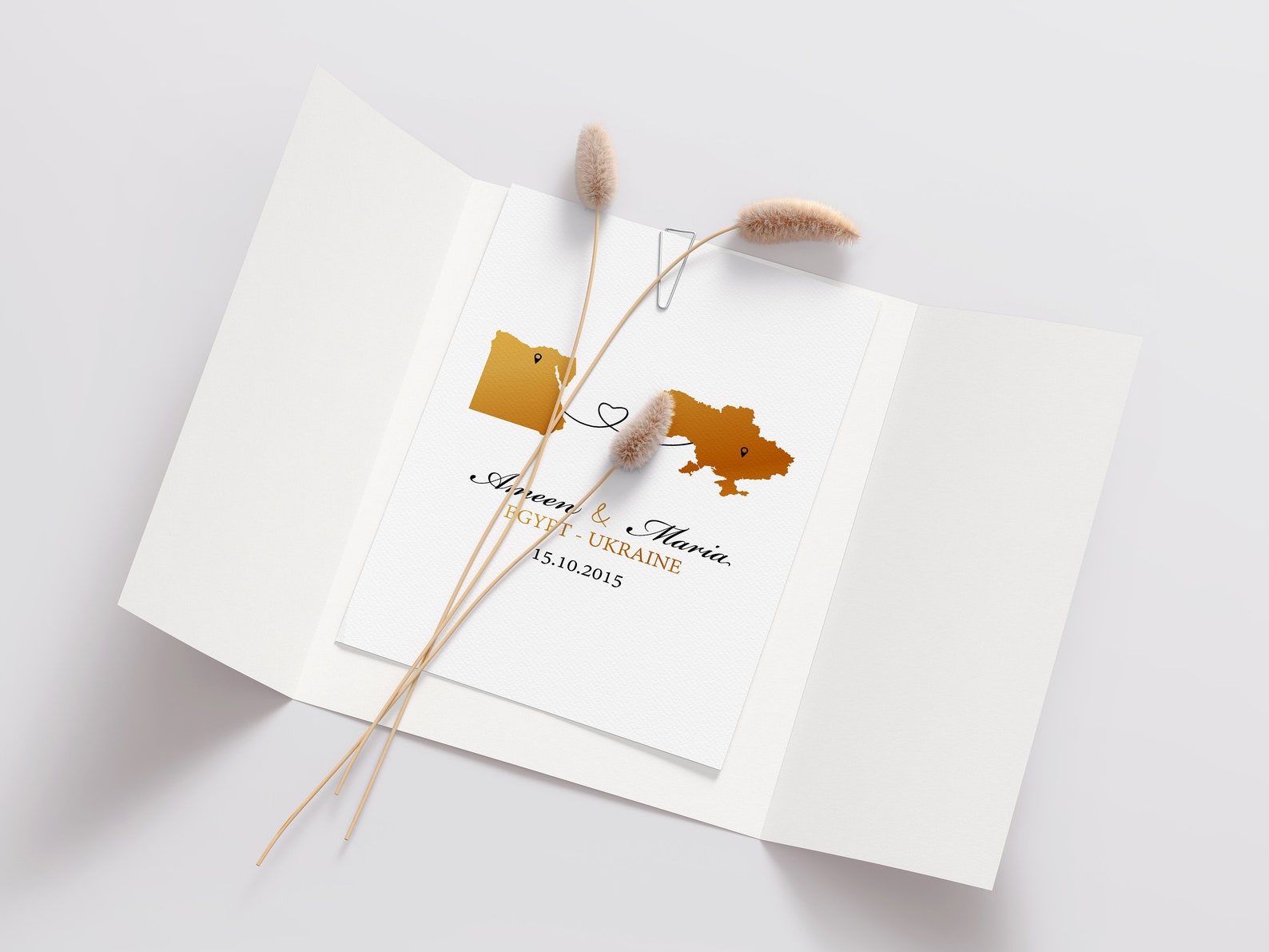 Personalized Country Map for Love Couple or Friends. Custom Meeting and ...