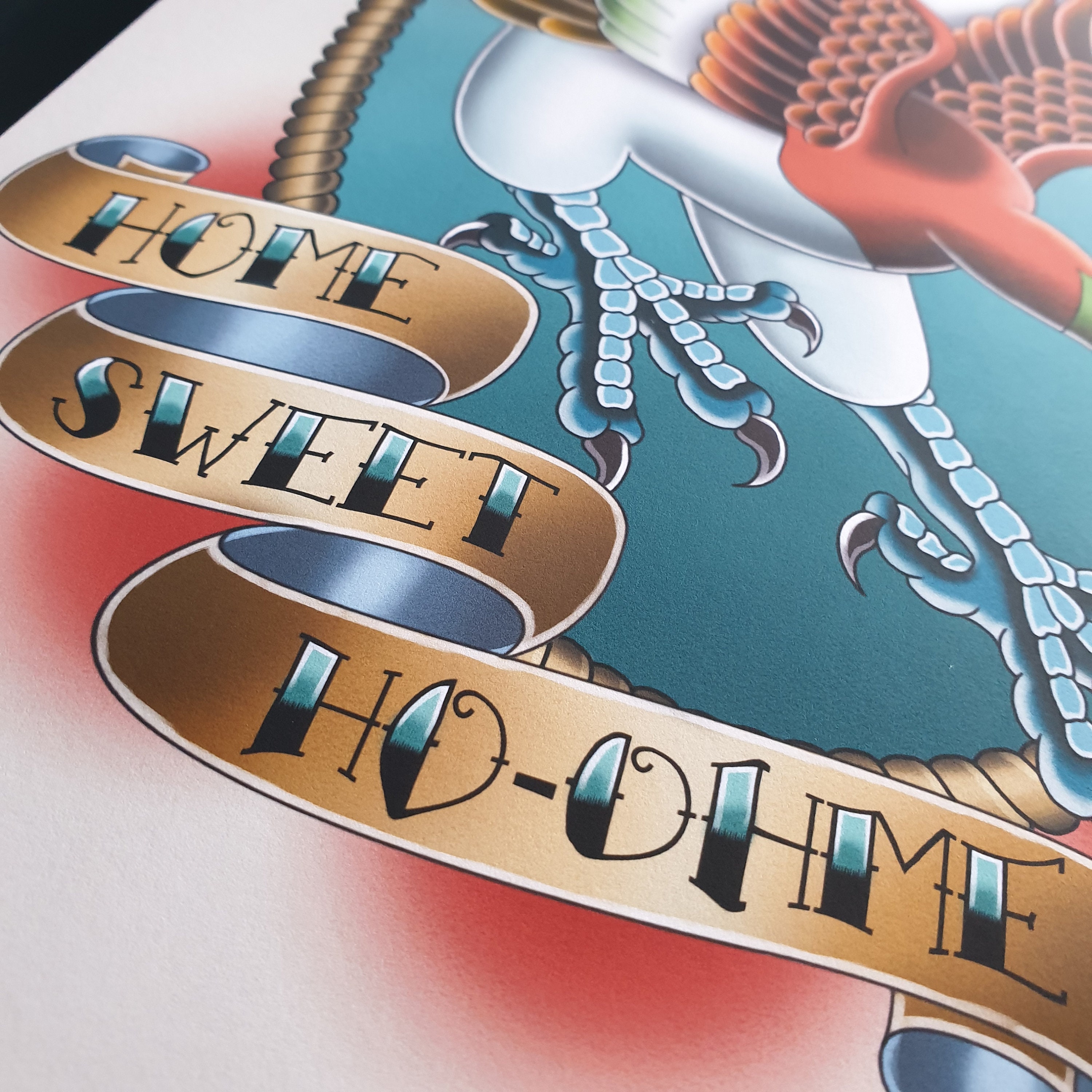 Home Sweet Ho-ohme Pokemon Art Print Ho-oh Legendary Pokemon - Etsy