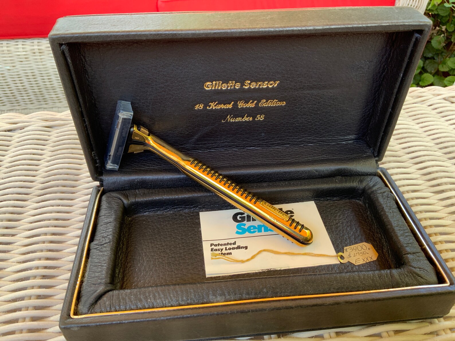 Gillette 18kt Gold Razor - Etsy