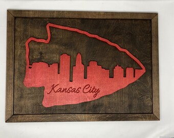 Kansas City Fan Sign - Etsy