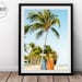 Set of 3 Surf and Beach Wall Decor Printables, Colorful Coastal Decor ...