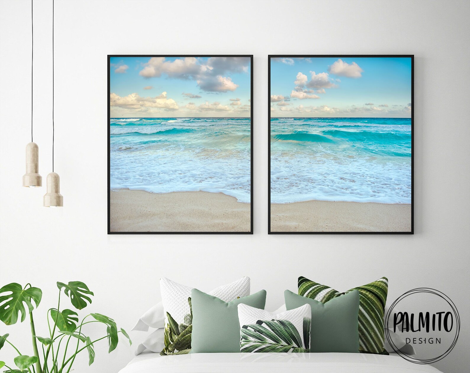 Ocean Printable Wall Art Ocean Print Ocean Set of 2 Prints - Etsy