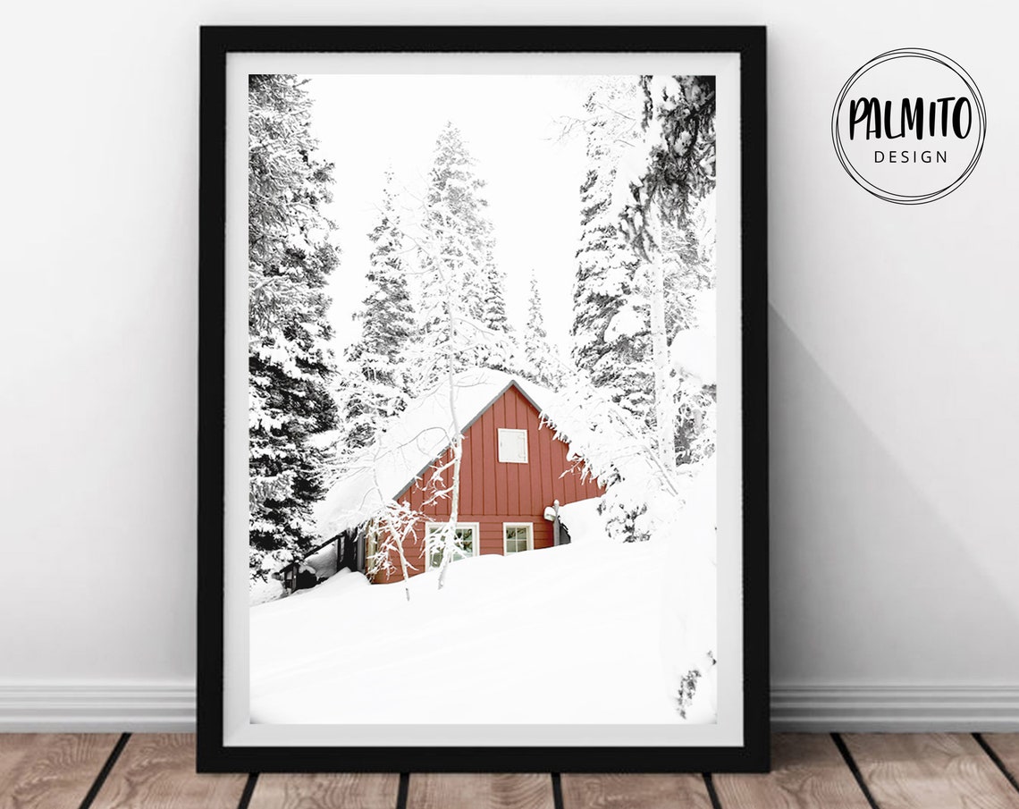 Winter Set of 3 Print, Winter Wonderland Printable, Reindeer Printable ...