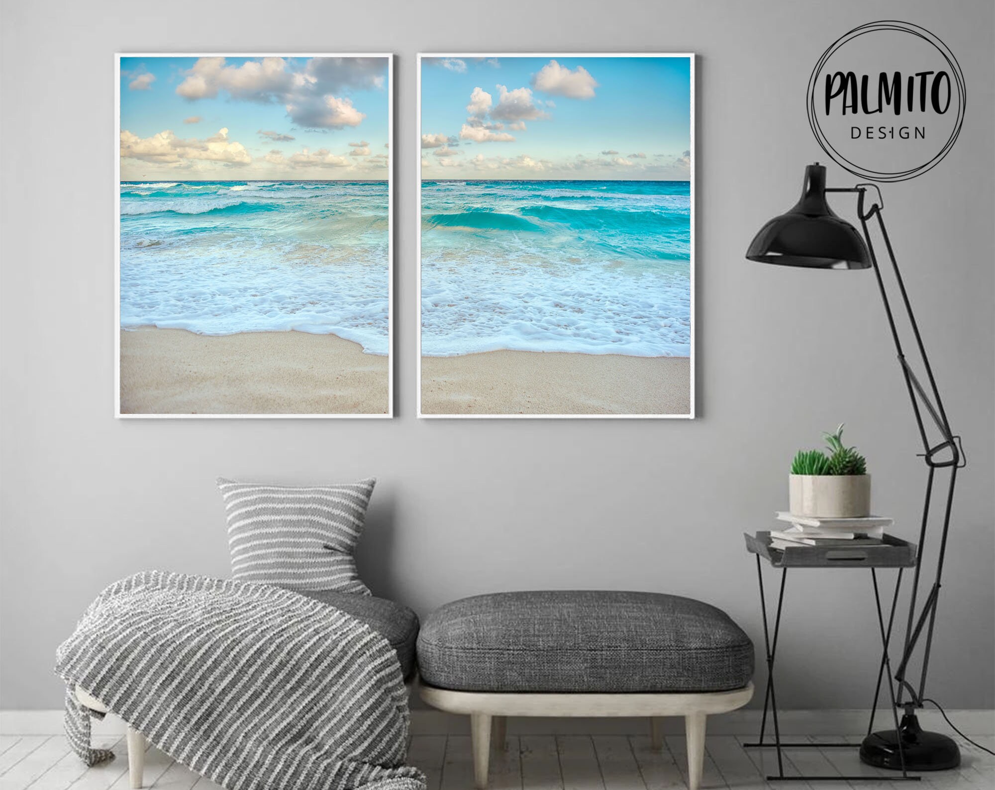 Ocean Printable Wall Art Ocean Print Ocean Set of 2 Prints - Etsy