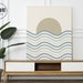 Rising Sun Printable Beach Print Abstract Wall Art Wavy - Etsy