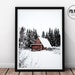 Winter Printable Wall Art Set of 3, Nordic Christmas Wall Art Set ...