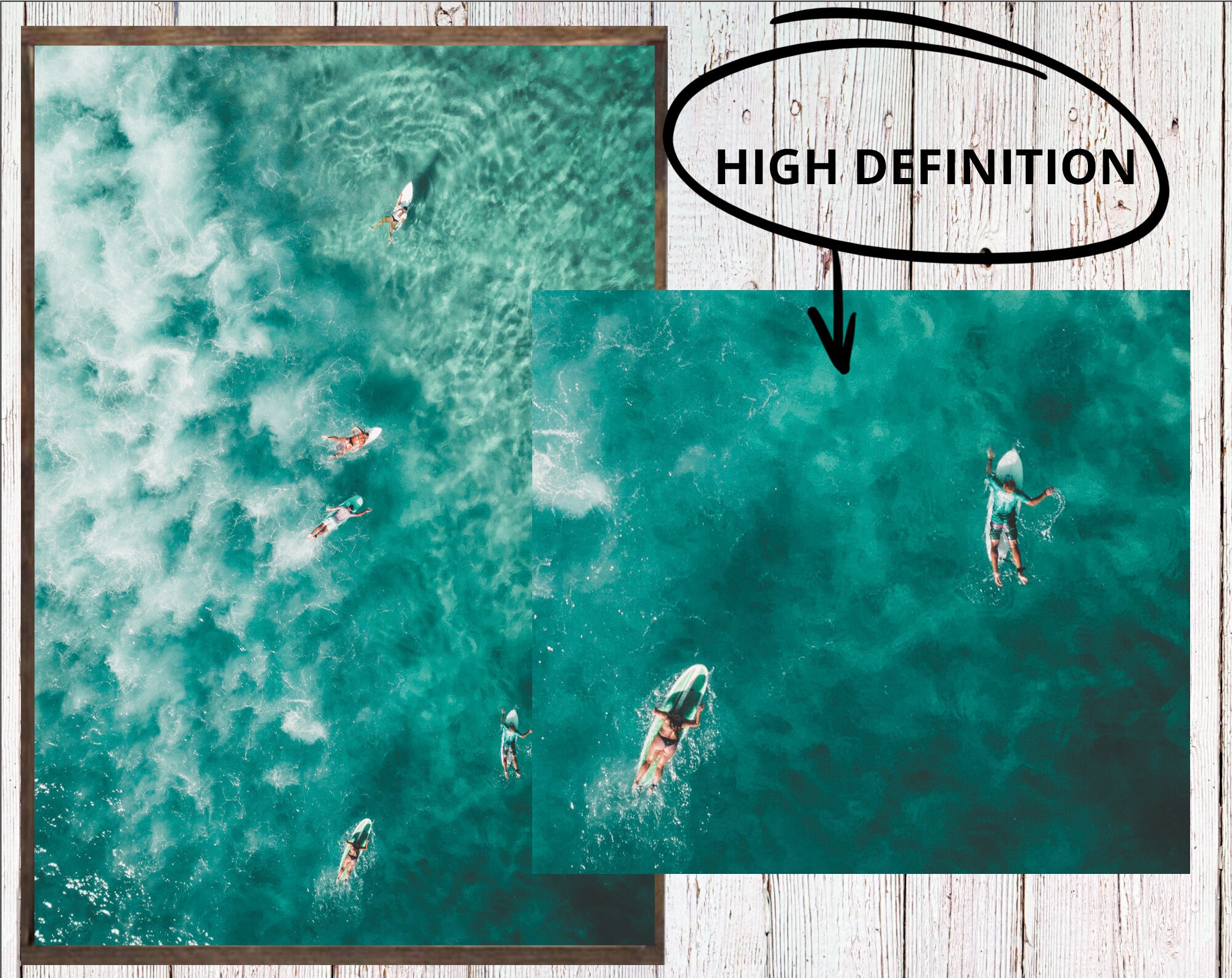 Coastal Printable Set of 4 Pink Beach Wall Art Surf Prints - Etsy