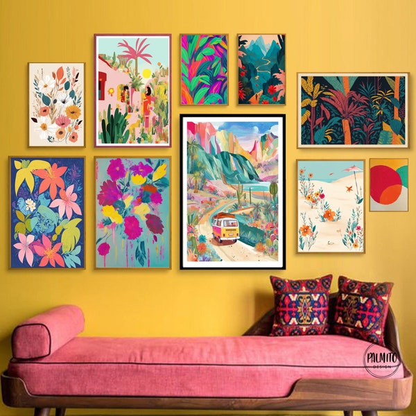 Colorful Art Prints - Etsy
