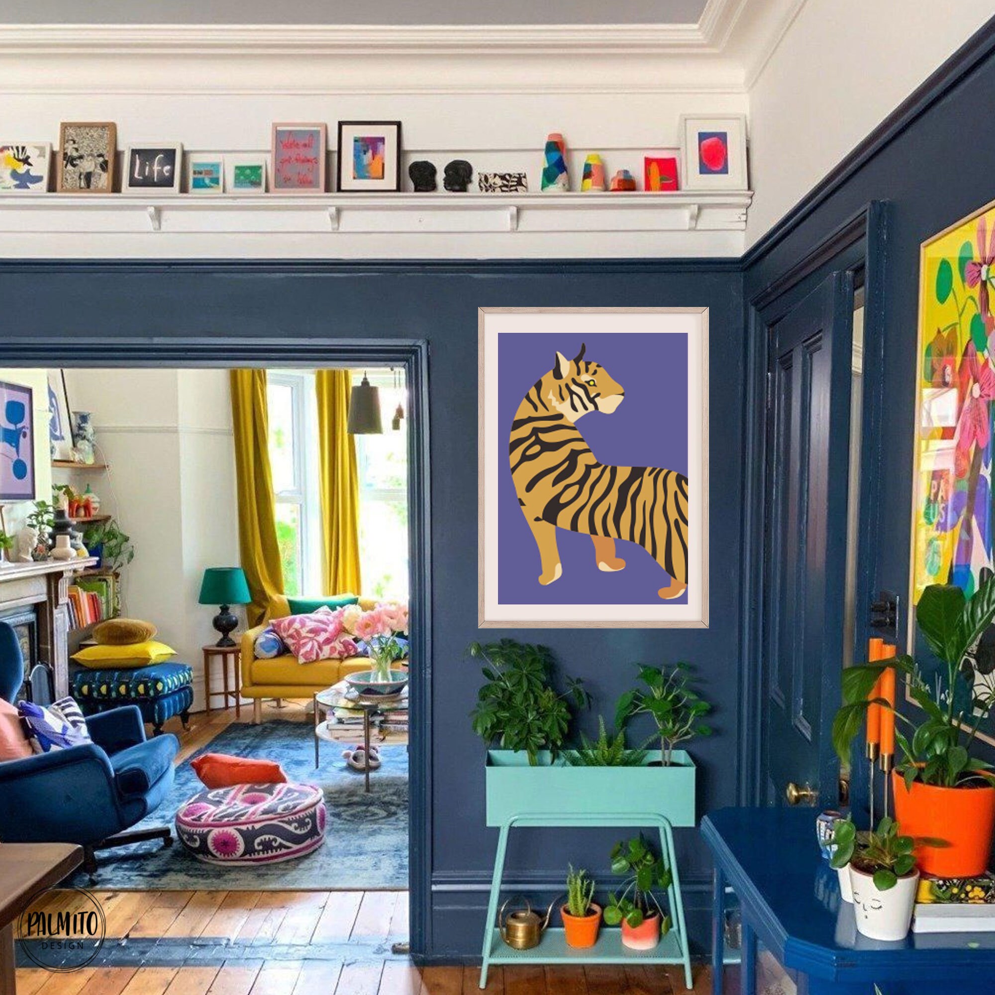 Colorful Maximalist Decor Set of 3 Eclectic Gallery Wall Set - Etsy