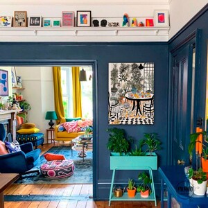 Colorful Kitchen Wall Art, Breakfast Print, Digital Download, Bright ...