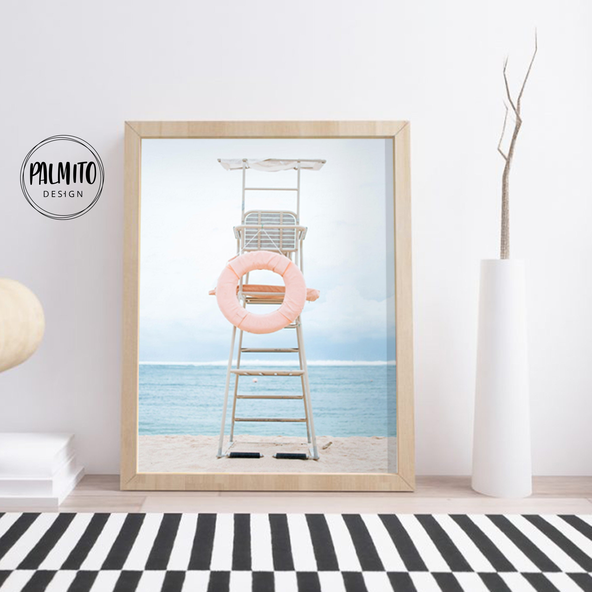 Pink Lifebuoy Pink Printable Wall Art Pink Beach Print - Etsy Australia