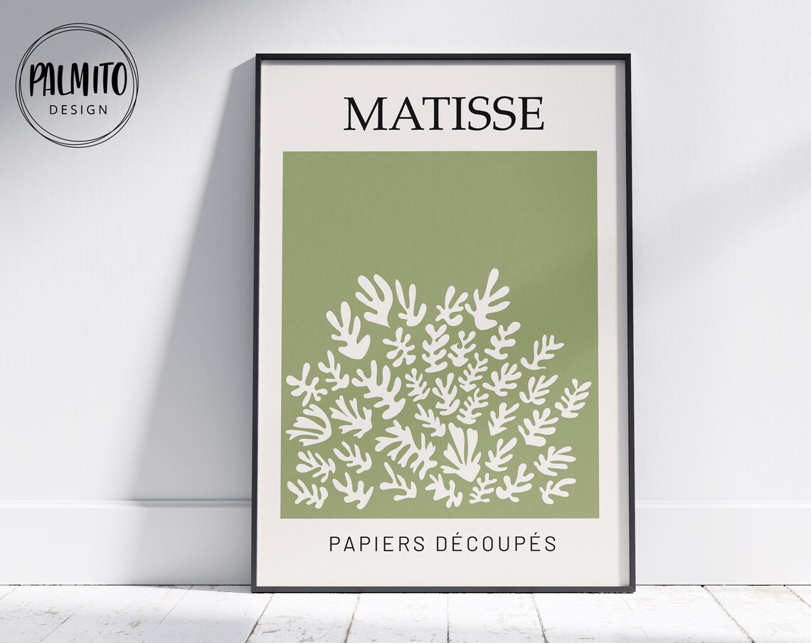 Matisse Print the Cut Outs Printable Wall Art Abstract Henri - Etsy