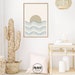 Rising Sun Printable Beach Print Abstract Wall Art Wavy - Etsy