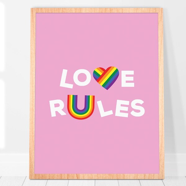 Safe Space, Safe Space Classroom, Inclusion Poster, Pride Art Print ...