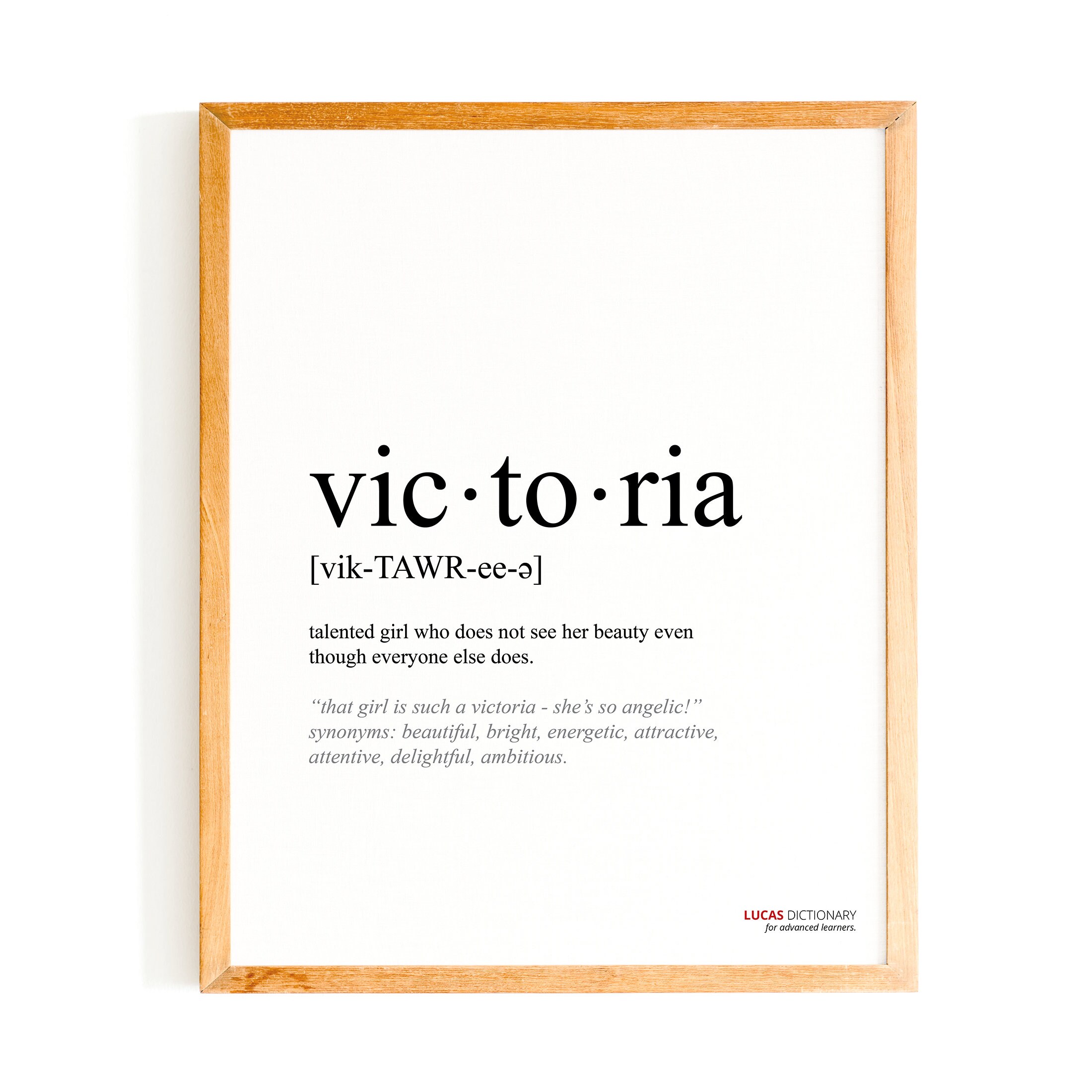 Personalized Name Definition Poster Custom Name Sign Custom - Etsy