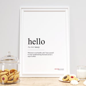 Personalized Name Definition Prints, Custom Word Definition, Word ...