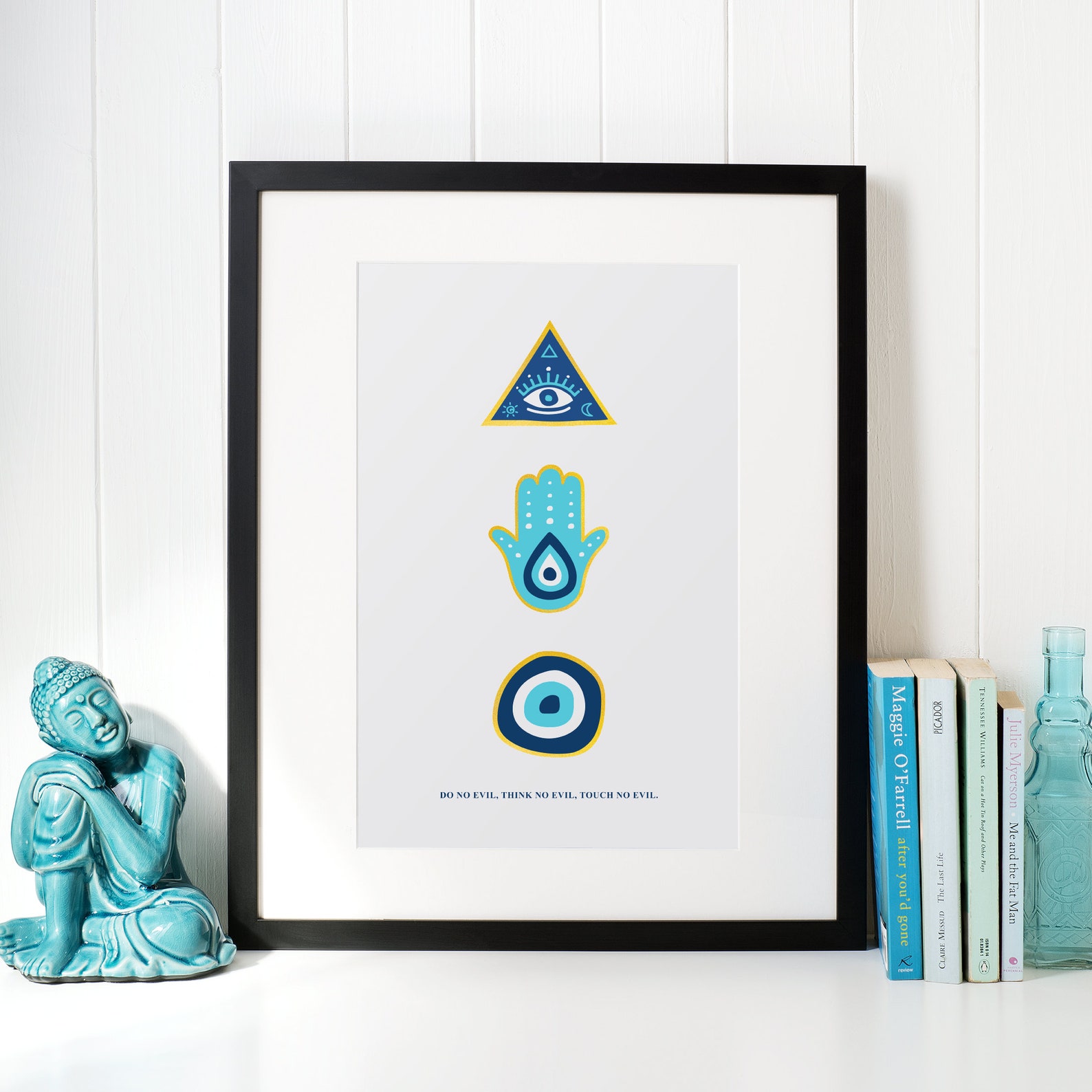 Evil Eyes Series 2, Evil Eye Print, Eye of Providence, Do No Evil ...
