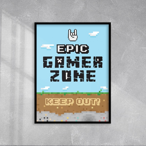 Video Game Posters - Etsy