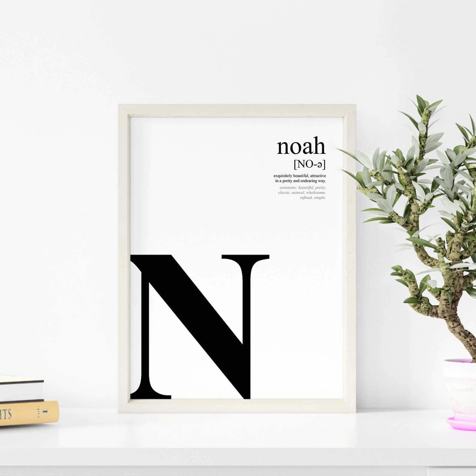 Personalized Name Definition Poster, Digital Art Download, Name Sign ...