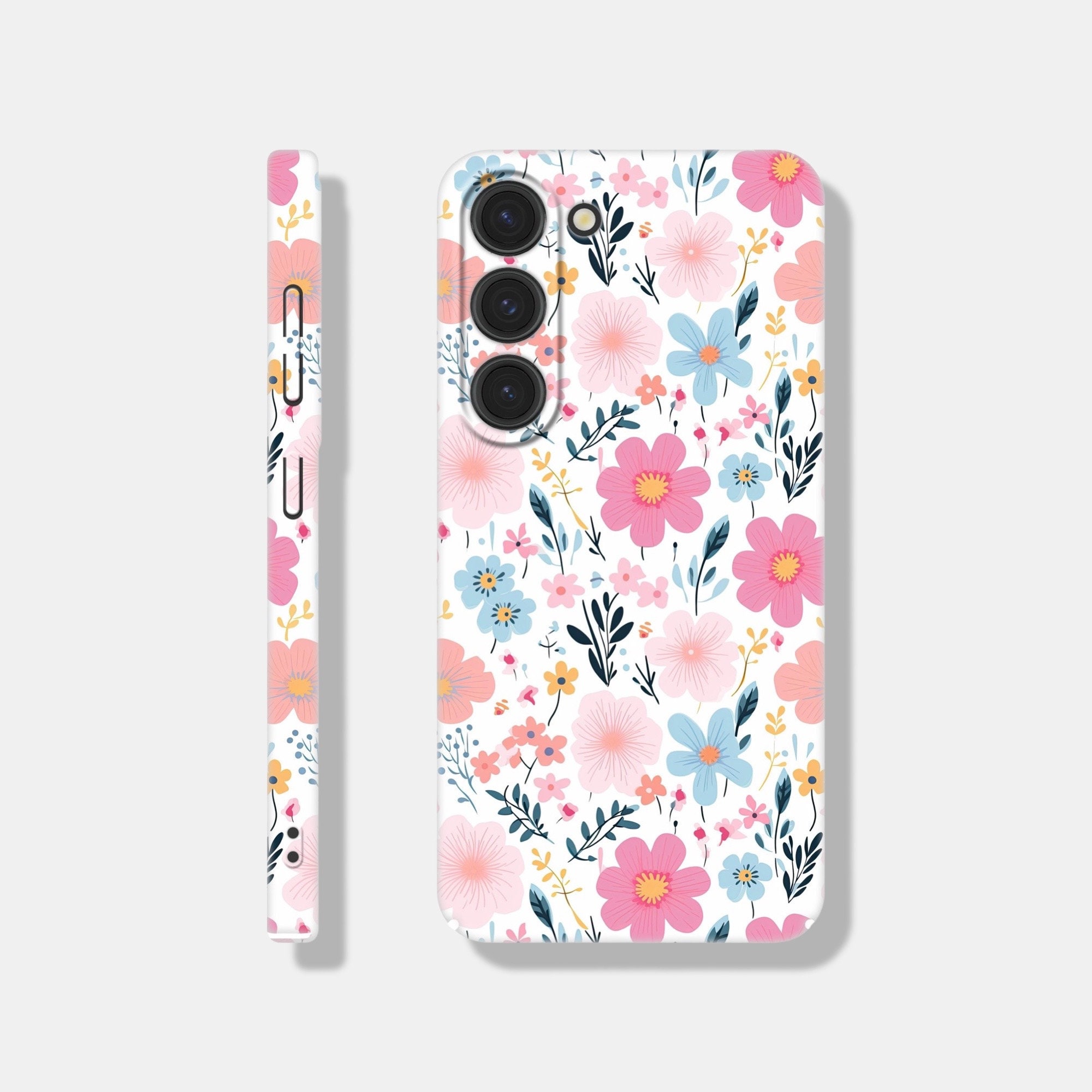 Pastel Flowers Phone Case - Etsy UK