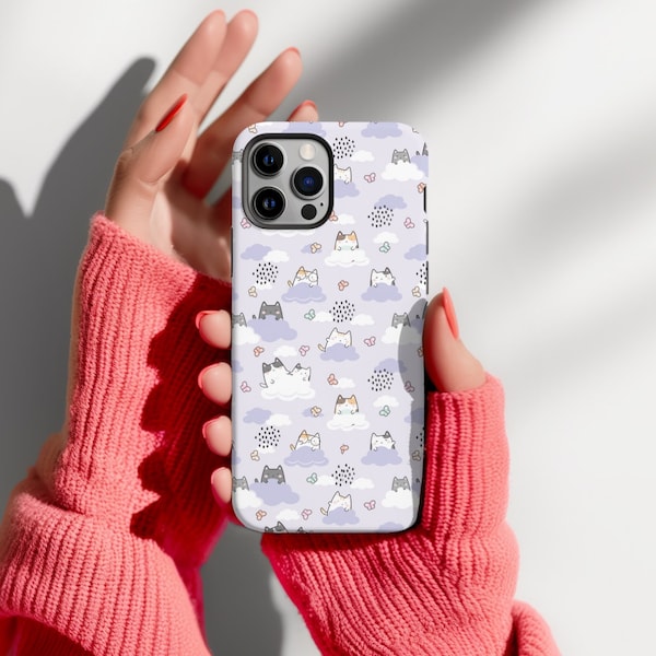 Cat iPhone Case - Etsy