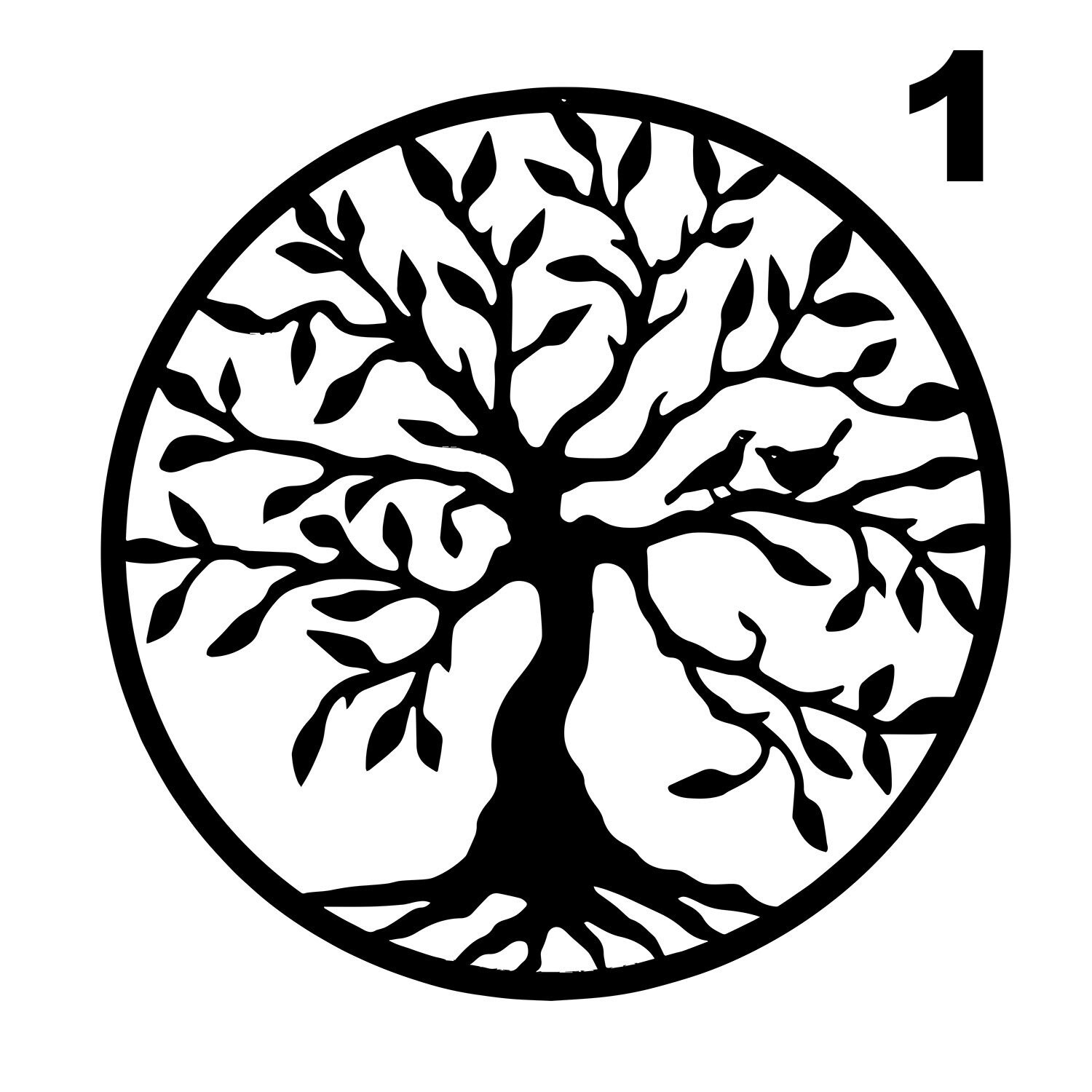 Tree of Life Decal Sticker Vinyl Wall Sticker Art Murals - Etsy